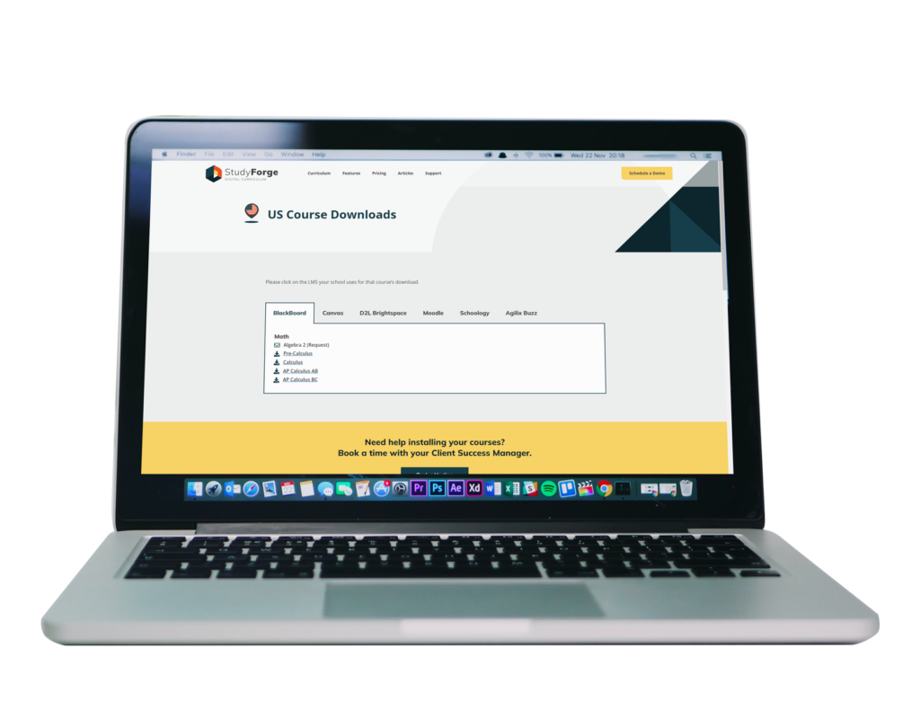 Course Download Form - StudyForge